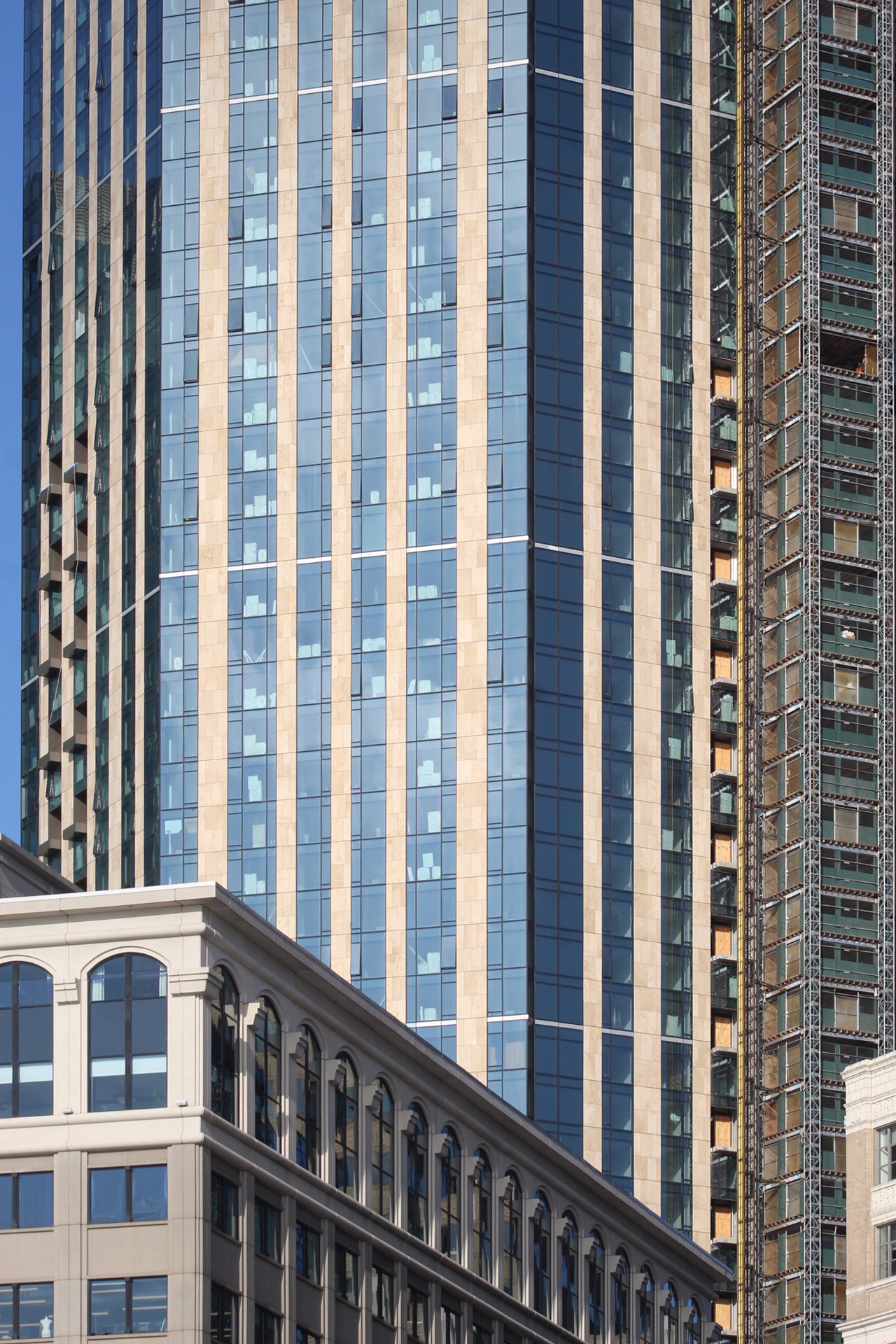 Curtain Wall Nears Completion on 99 Hudson Street, Jersey City's ...