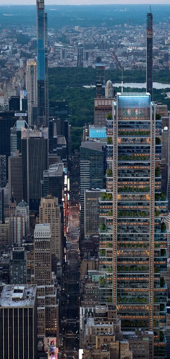 NEW YORK | 15 Penn Plaza (Hotel Penn) | 1,200 FT / 388 M | 61 FLOORS ...